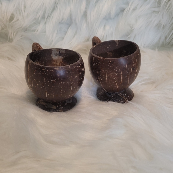 Kitchen | New 2 Eco Friendly Coconut Shell Coffee Mugs | Poshmark